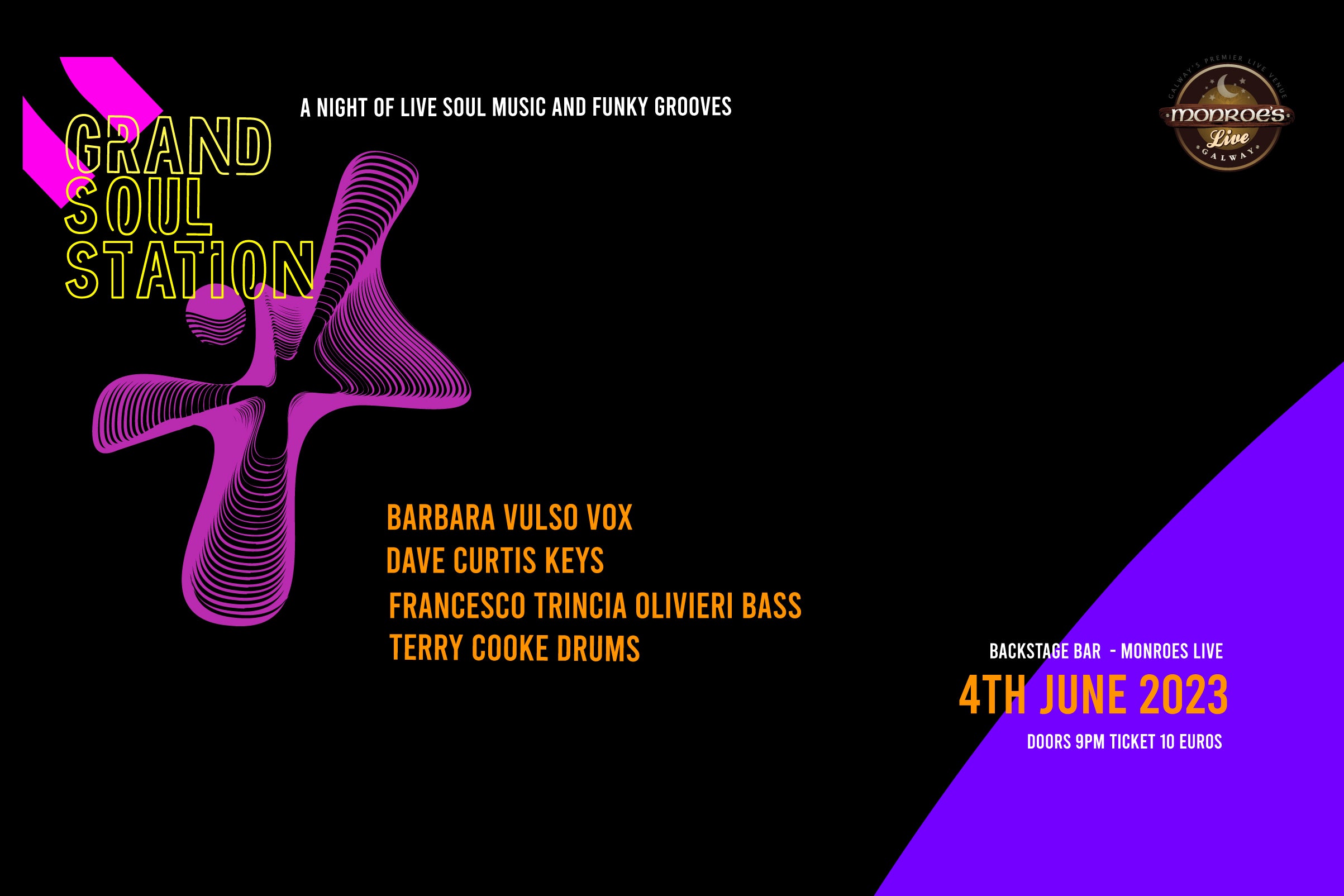 Grand Soul Station – monroesgalway