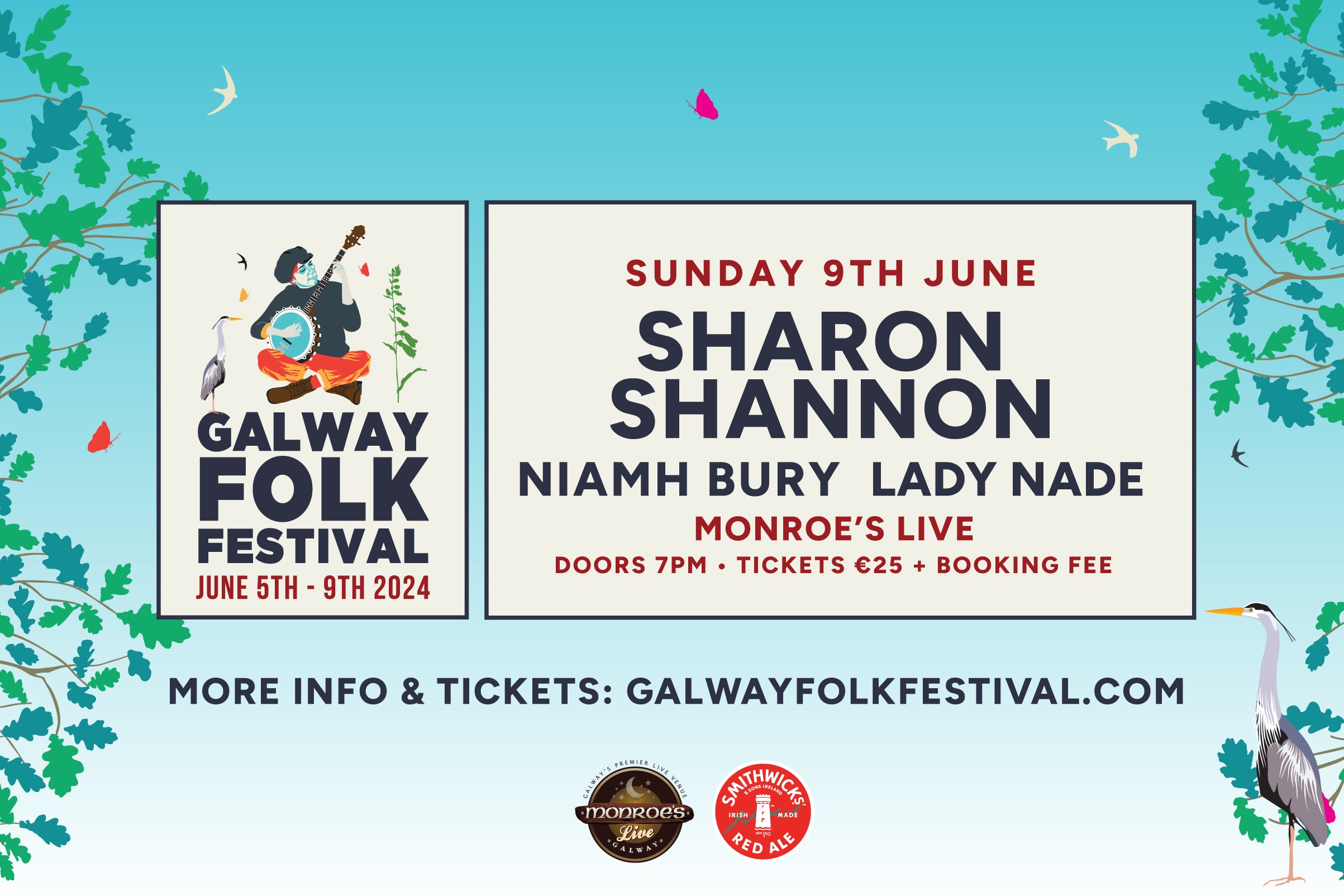 Galway Folk Festival: Sharon Shannon – monroesgalway