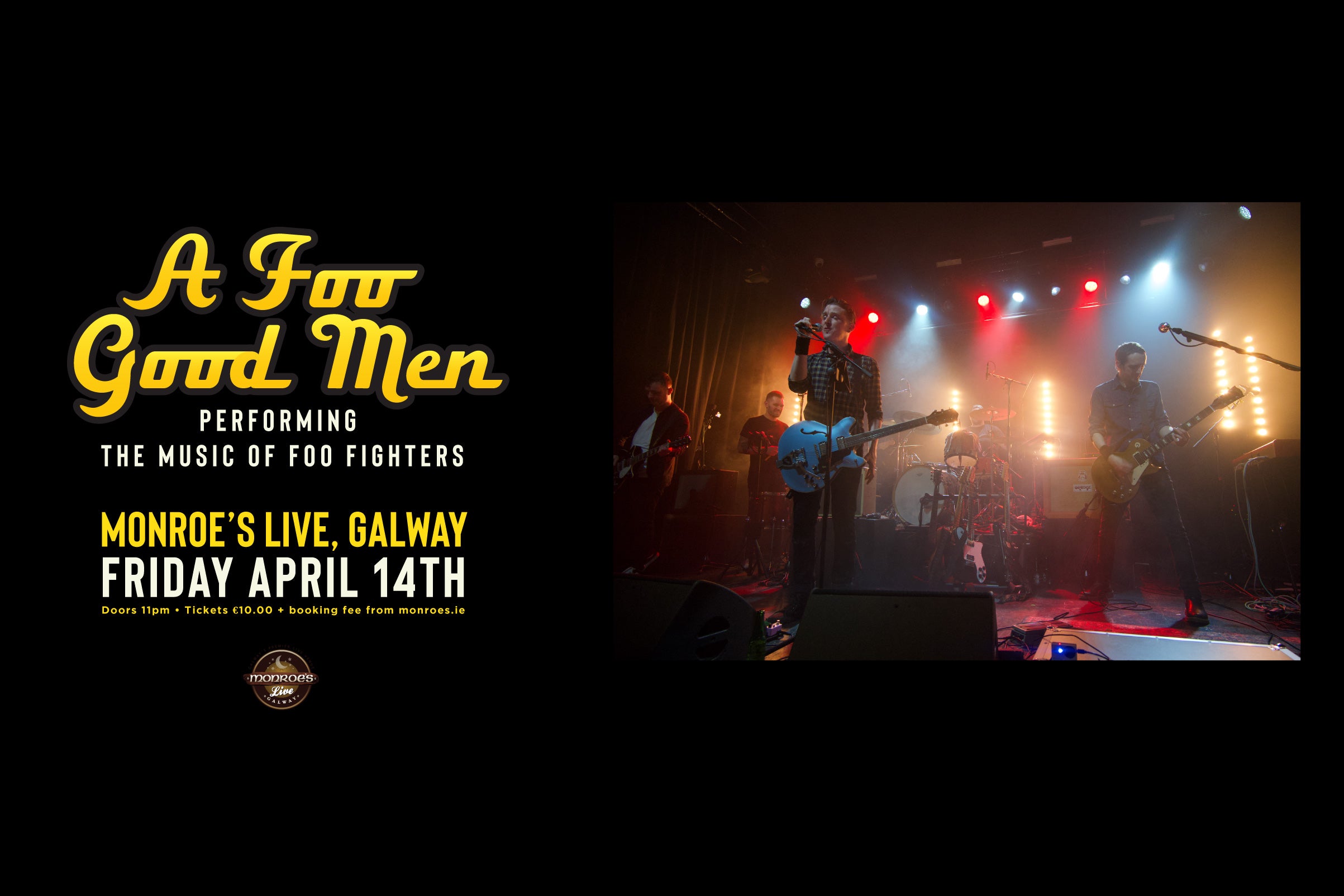 A Foo Good Men - Foo Fighters Tribute – monroesgalway