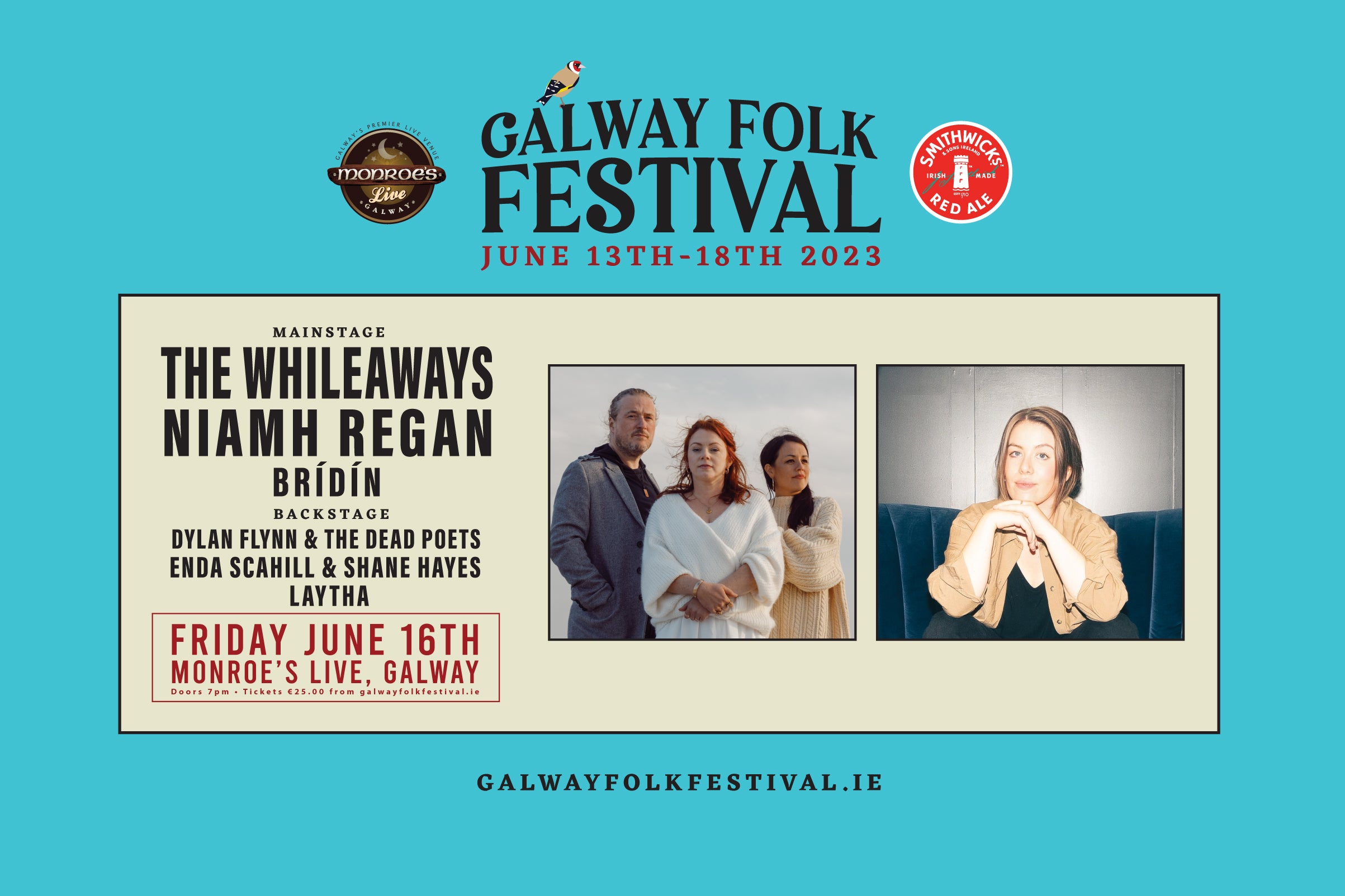 The Whileaways & Niamh Regan – monroesgalway