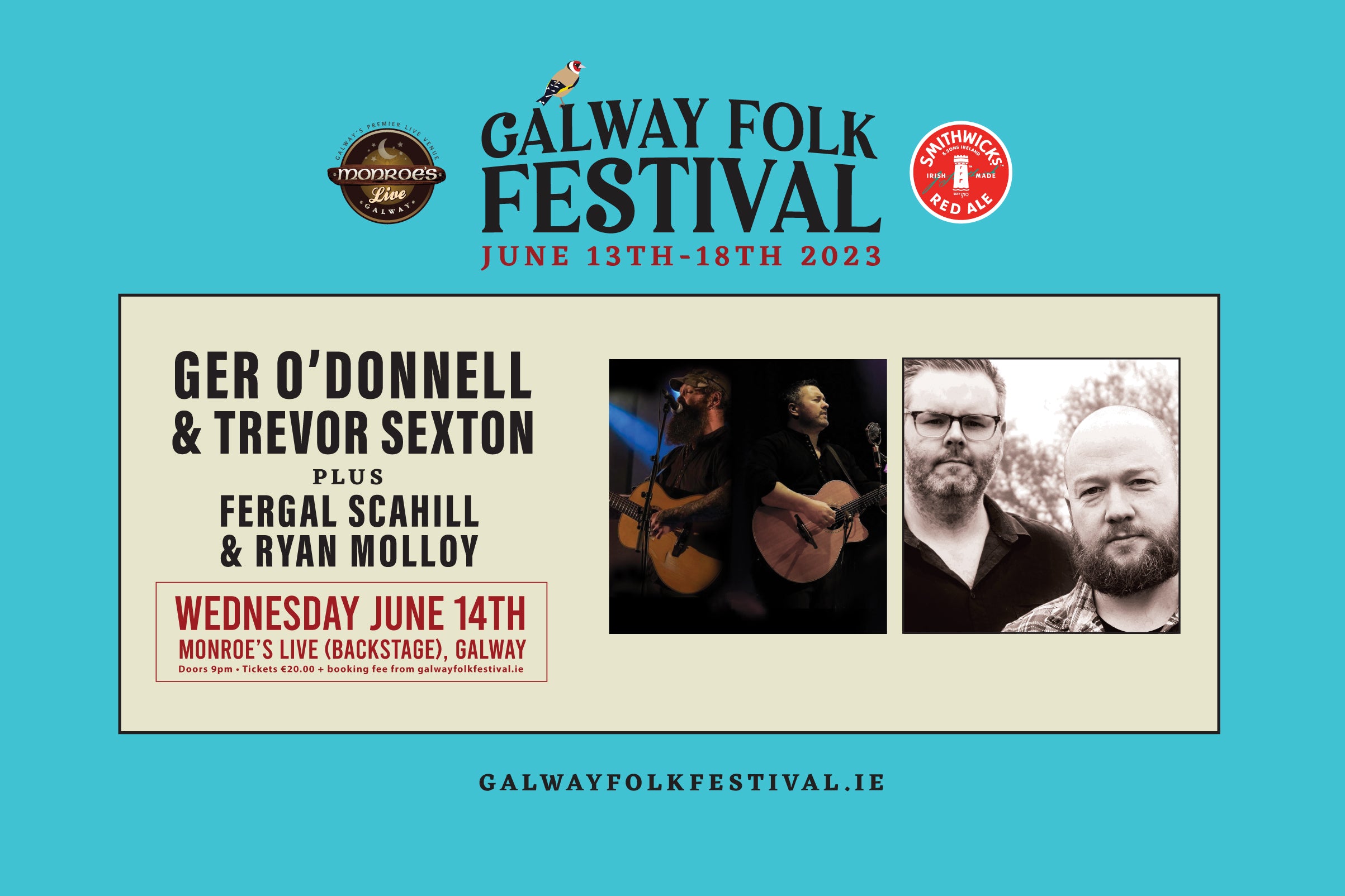 Ger O'Donnell & Trevor Sexton – monroesgalway
